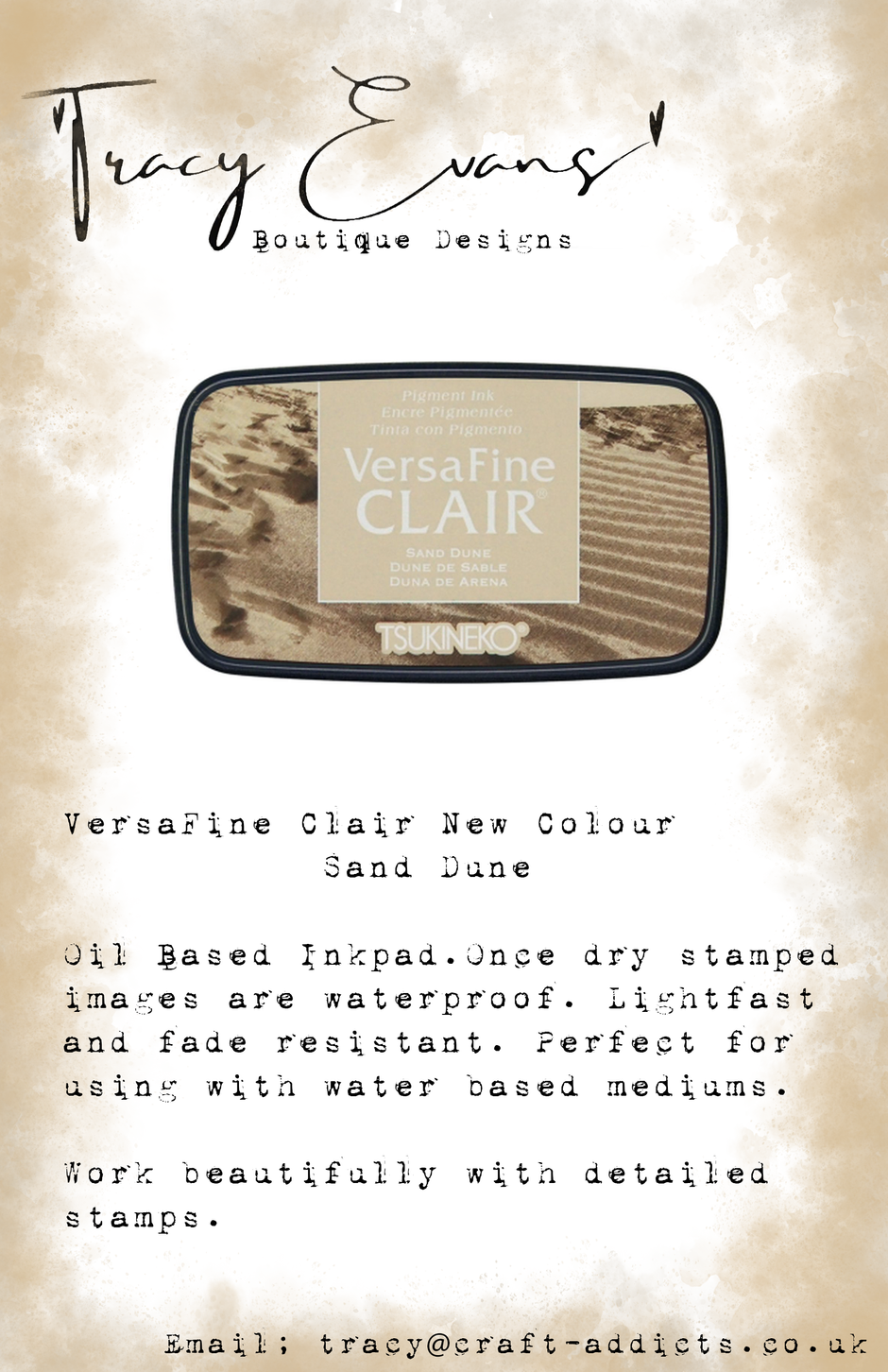 Ink Pads – Tracy Evans Boutique Designs